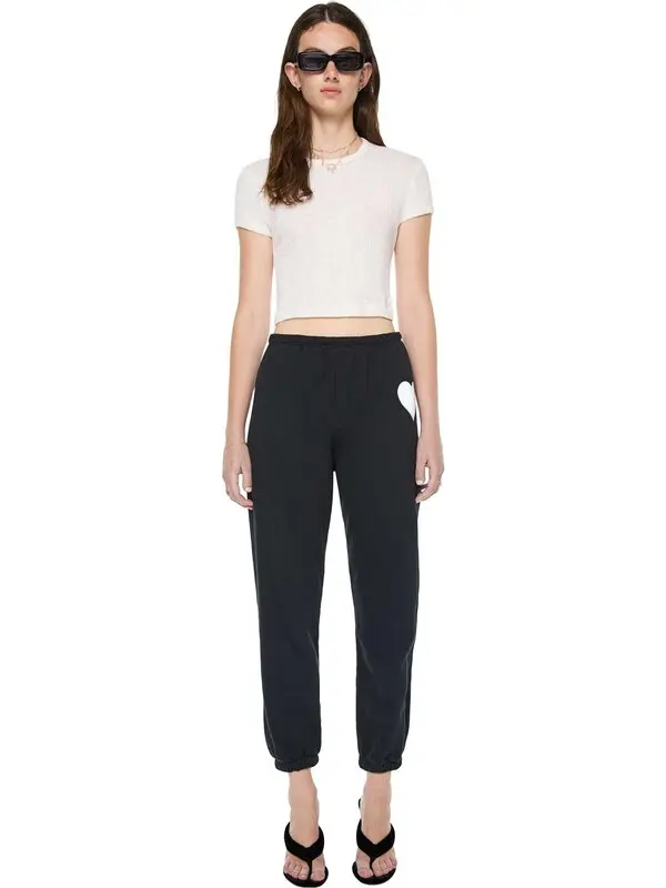 Sprwmn Heart Sweatpants - Black