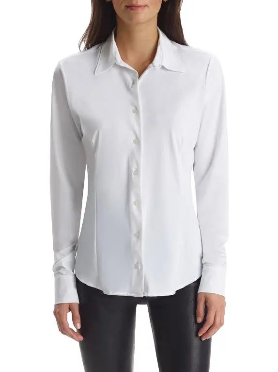 Commando Classic Button-down Shirt - White