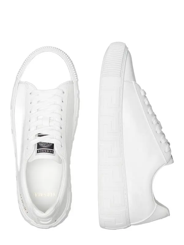 Versace Greca Low-top Sneakers - White