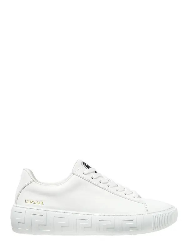 Versace Greca Low-top Sneakers - White
