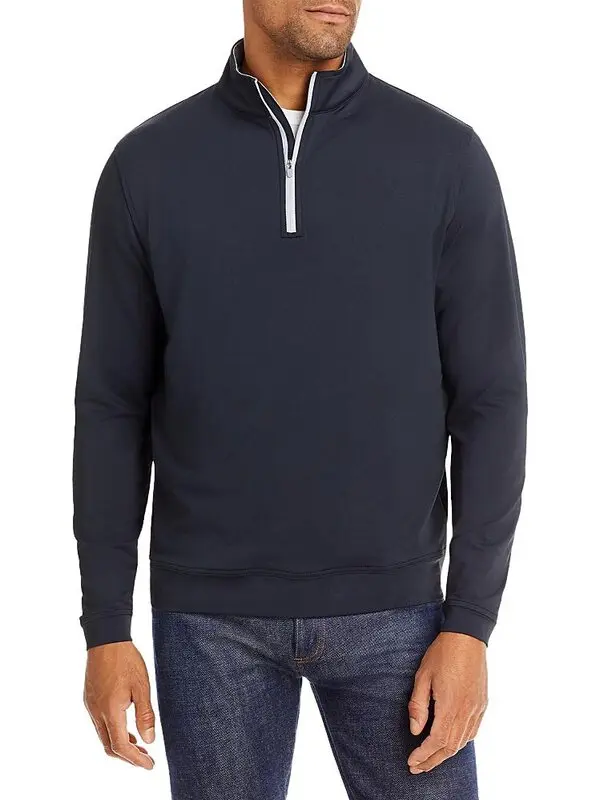 Peter Millar Crown Sport Perth Loop Pullover - Black