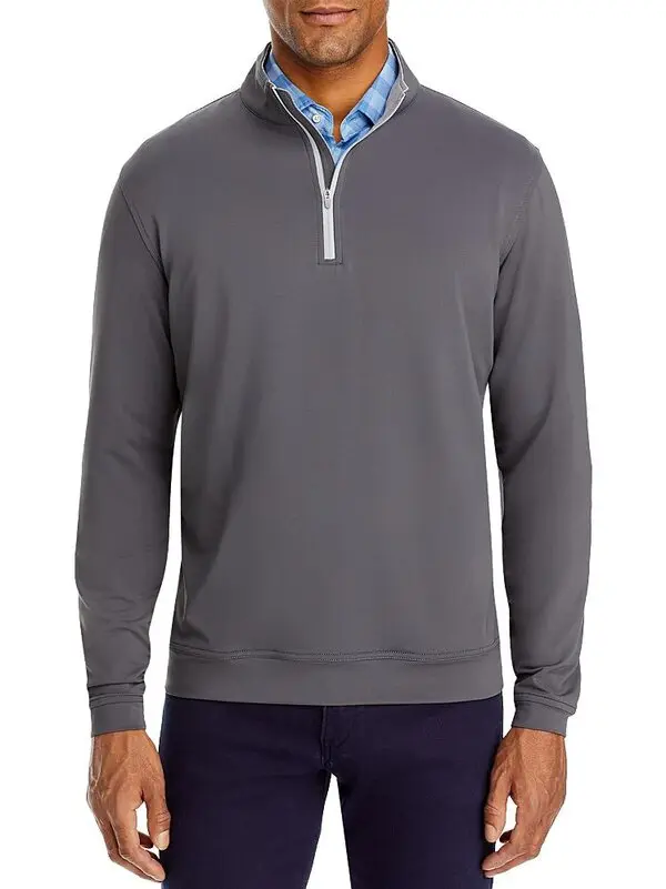 Peter Millar Crown Sport Perth Loop Pullover - Iron