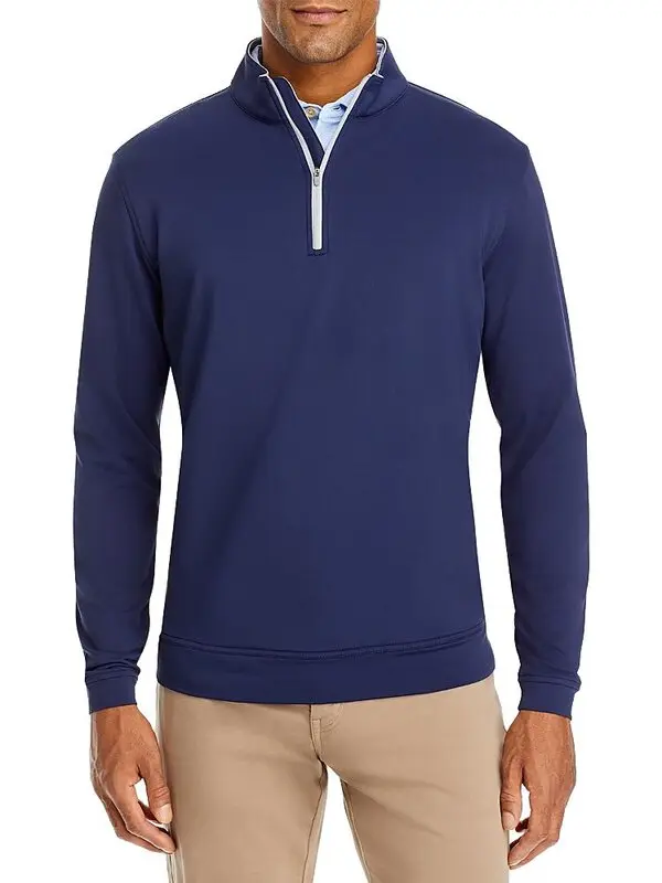 Peter Millar Crown Sport Perth Loop Pullover - Navy
