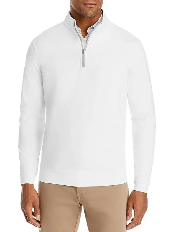 Peter Millar Crown Sport Perth Loop Pullover - White