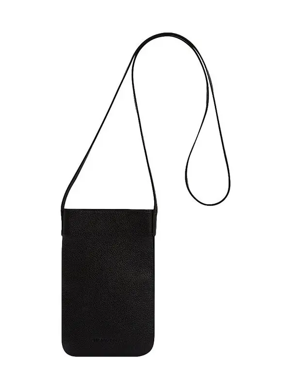 Gerard Darel Ladyphone Leather Crossbody - Black