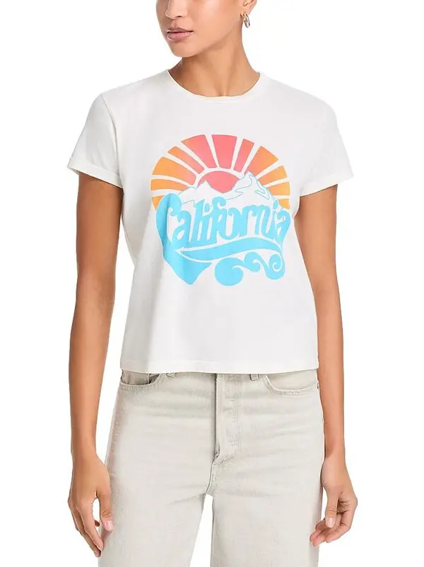 MOTHER The Boxy Goodie Goodie Tee - California
