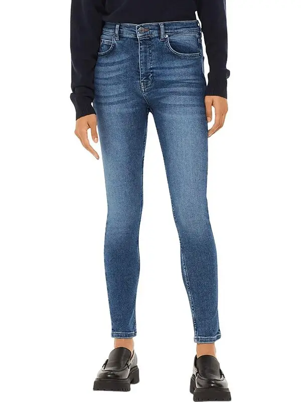 Whistles Sculpted Skinny Jeans - Denim
