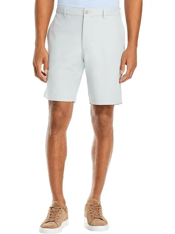 Peter Millar Crown Sport Salem Classic Fit Performance Shorts - British Gray