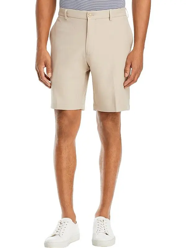 Peter Millar Crown Sport Salem Classic Fit Performance Shorts - Khaki