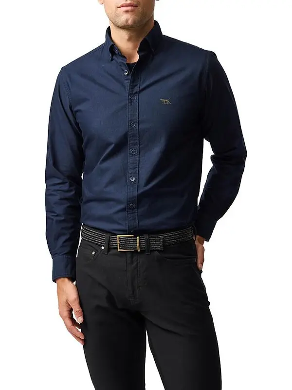 Rodd & Gunn Gunn Oxford Sports Fit Shirt - Ink
