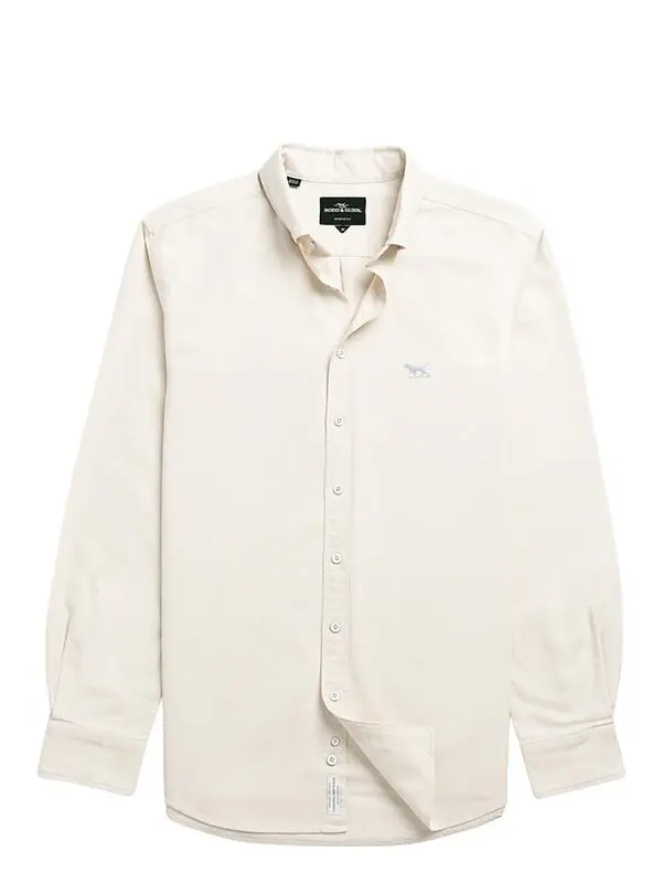 Rodd & Gunn Gunn Oxford Sports Fit Shirt - Natural