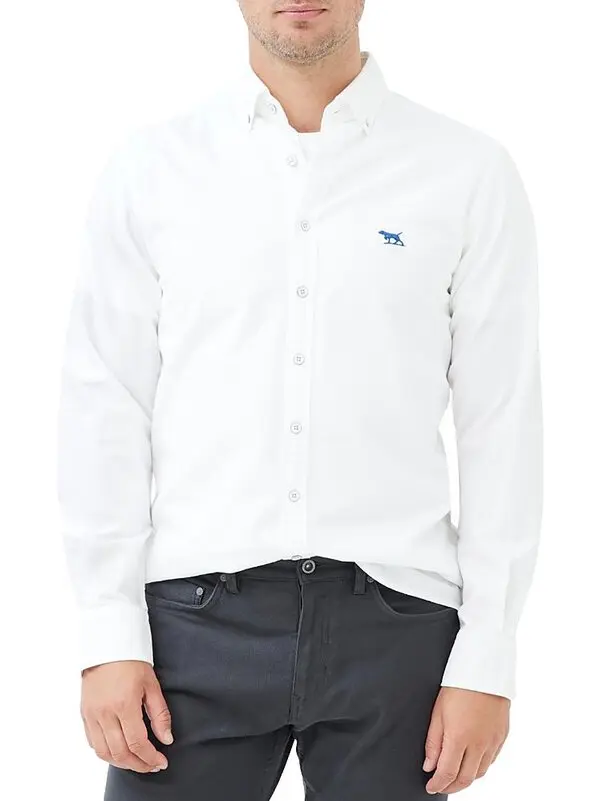 Rodd & Gunn Gunn Oxford Sports Fit Shirt - Snow