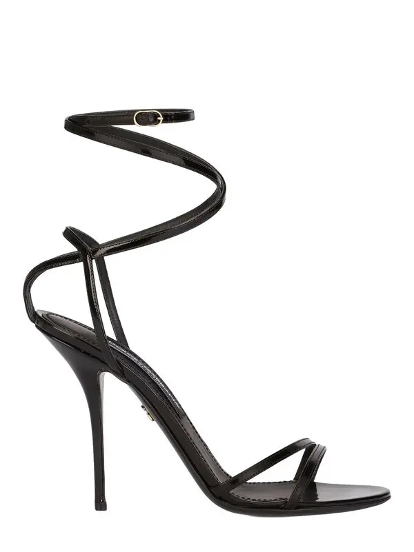 Dolce & Gabbana Ankle-strap Open-toe Sandals - Black