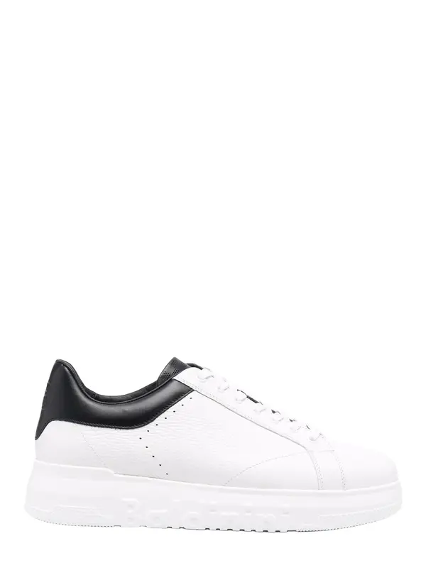 BALDININI Blubber Low-top Leather Sneakers - White