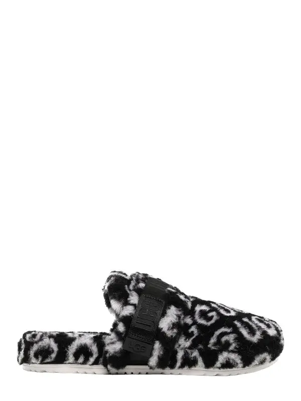 UGG Fluff It Pop Slippers - Black