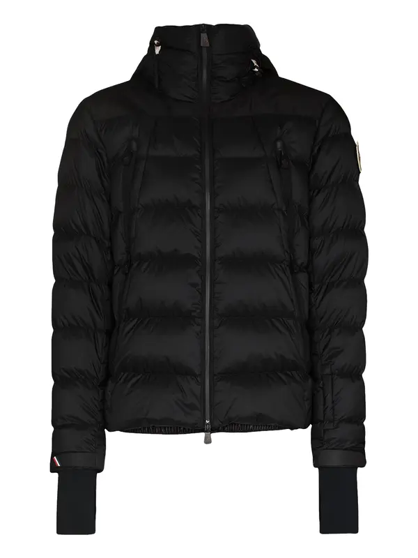 Moncler Camurac Hooded Puffer Jacket - Black