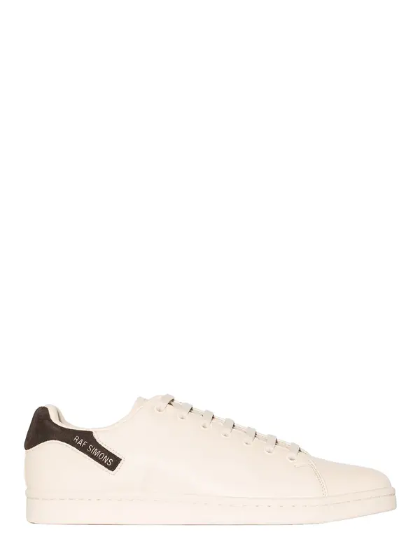 Raf Simons Orion Faux-leather Low-top Sneakers - Neutrals