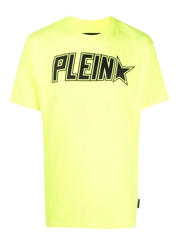 Philipp Plein Logo-print Short-sleeved T-shirt - Yellow