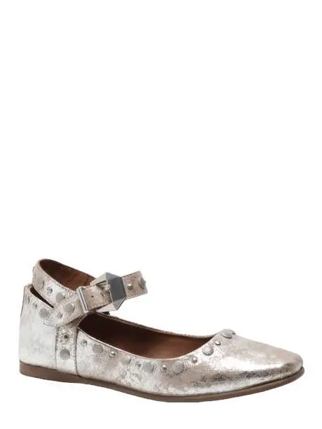 Free People Mystic Mary Jane Flats - Champagne