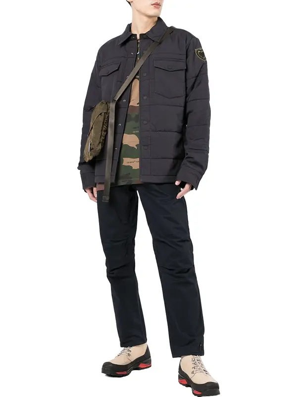 MAHARISHI Padded Shirt Jacket - Black