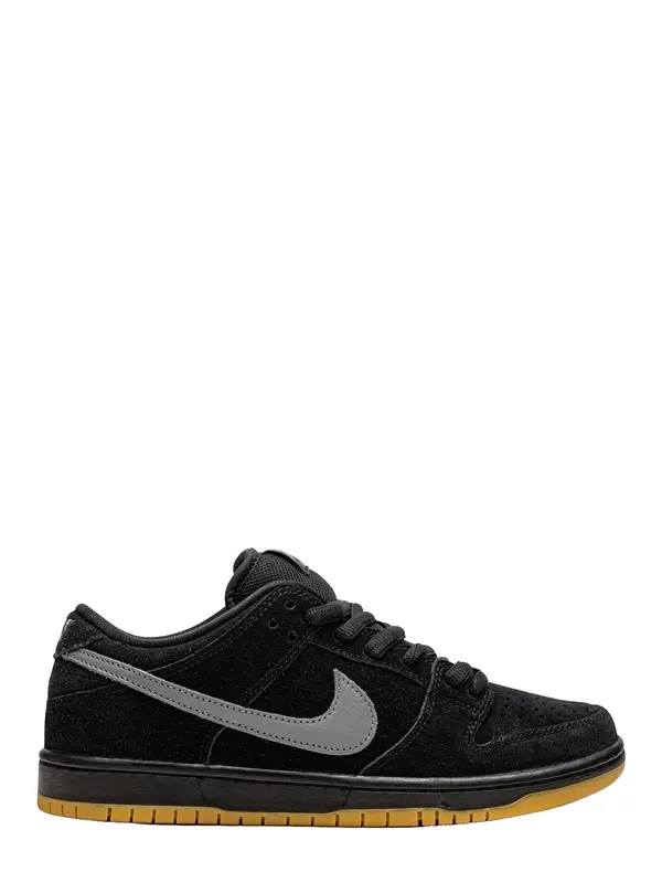 Nike Sb Dunk Low Pro Fog Sneakers - Black
