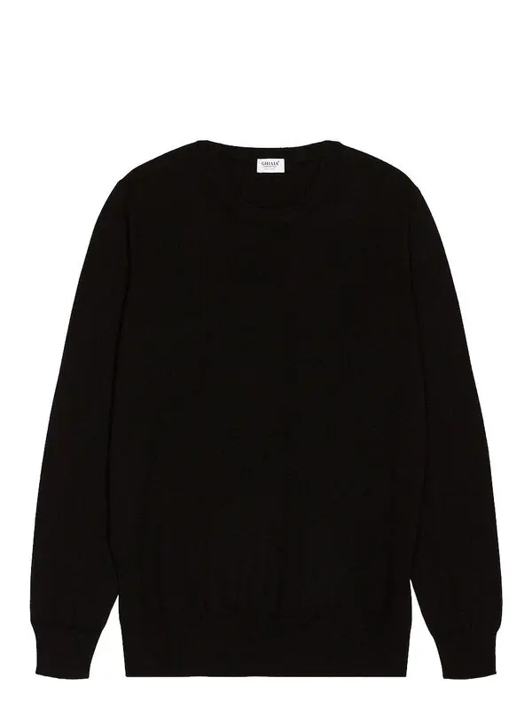 GHIAIA Crewneck - Black