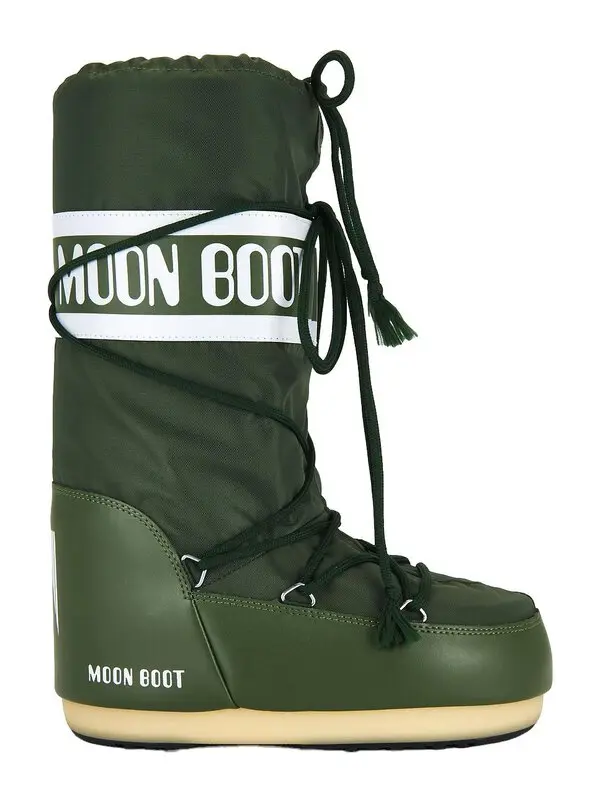 Moon Boot Nylon Classic Boot - Forest Green