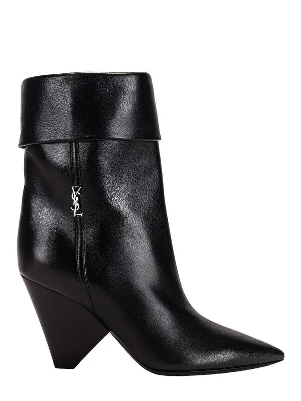 Saint Laurent Niki Booties - Nero