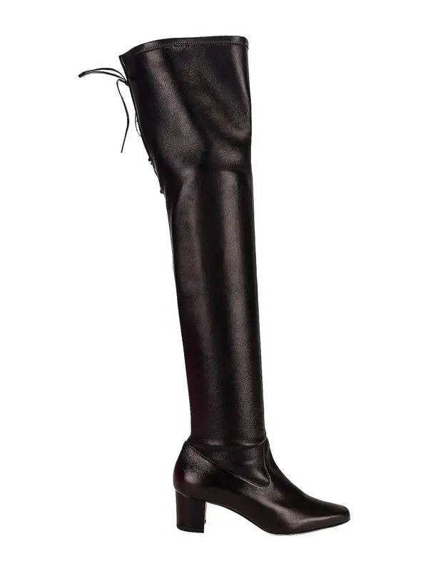 Manolo Blahnik Giovannanu 50 Boot - Black