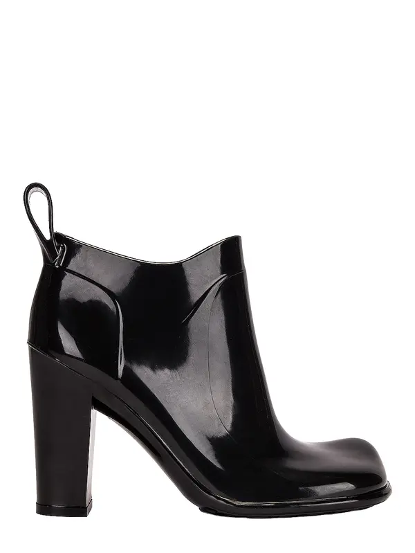 Bottega Veneta Rubber Ankle Boots - Black