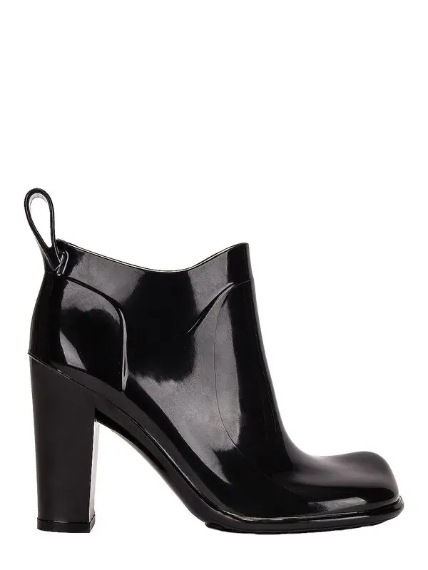 Bottega Veneta Rubber Ankle Boots - Black