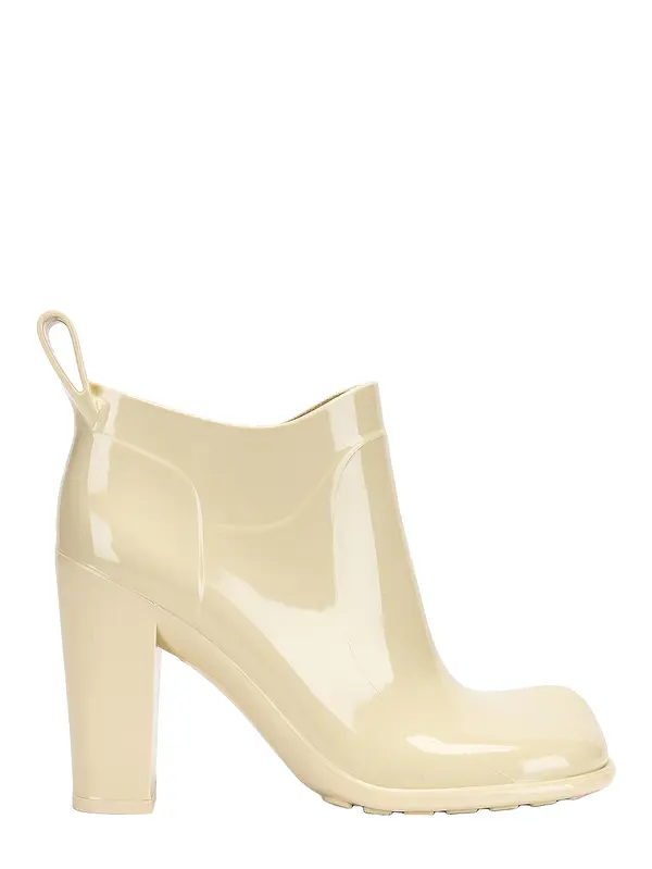 Bottega Veneta Rubber Ankle Boots - Sea Salt