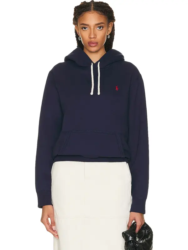Ralph Lauren Fleece Hoodie - Cruise Navy