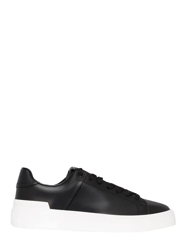 Balmain B-court Low-top Sneakers - Black