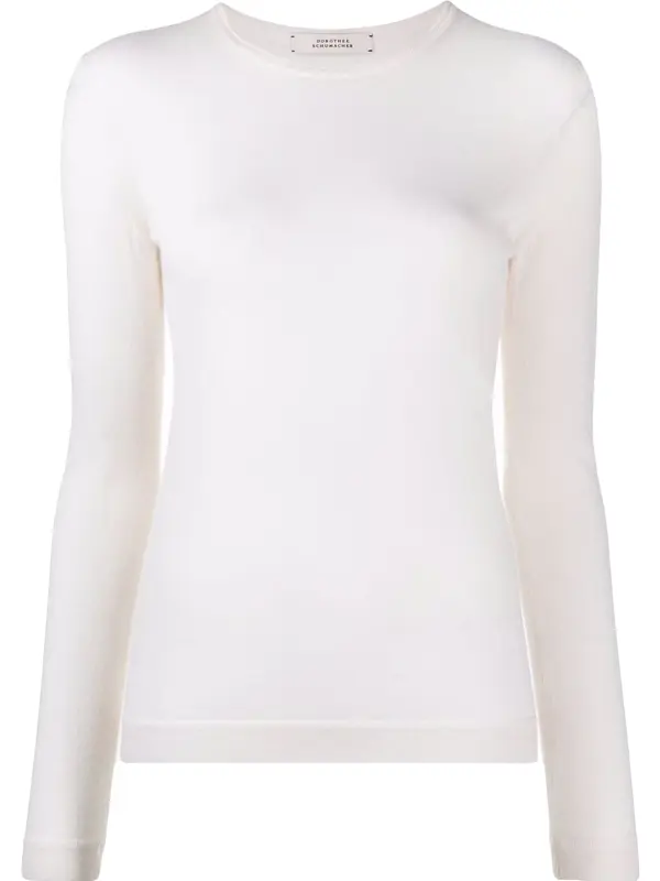 Dorothee Schumacher Fine-knit Cashmere Sweater - Neutrals