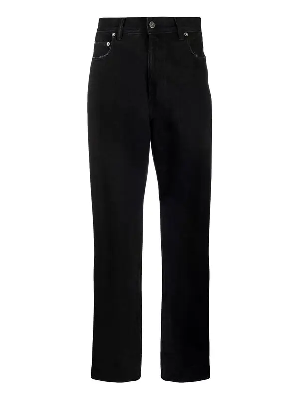 GOLDEN GOOSE Straight-leg Trousers - Black