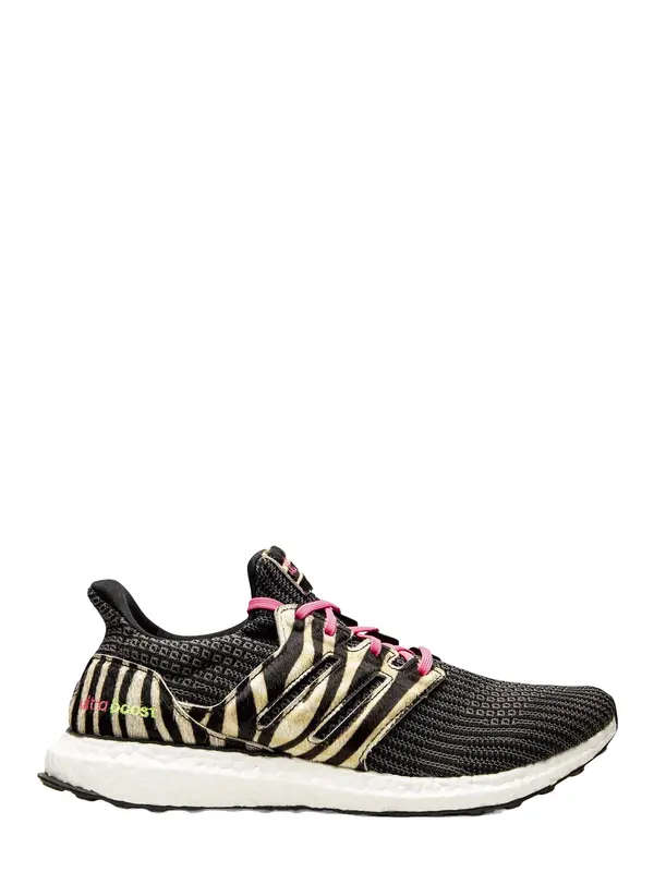 Adidas Ultraboost Dna Animal Pack Zebra Sneakers - Black