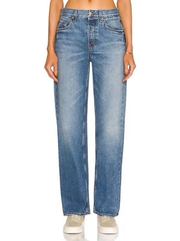 GRLFRND Bella Low Rise Boyfriend Jeans - Gramercy Park