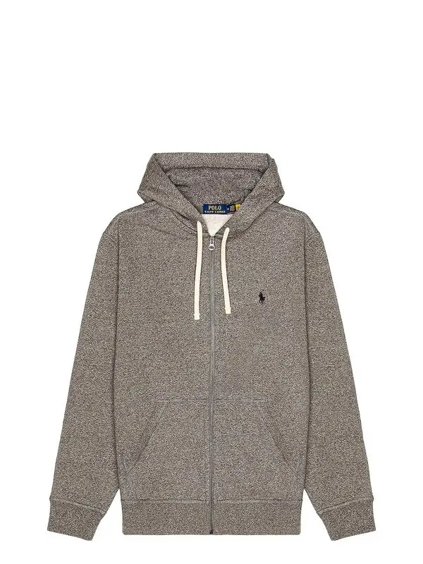 Polo Ralph Lauren Fleece Full-zip Hoodie - Alaskan Heather