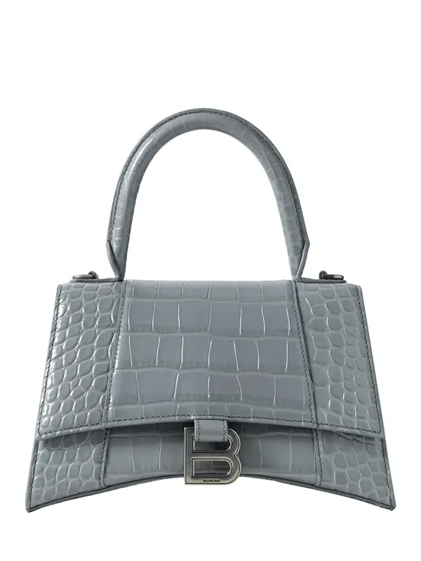 Balenciaga Hourglass Small Tote - Gray