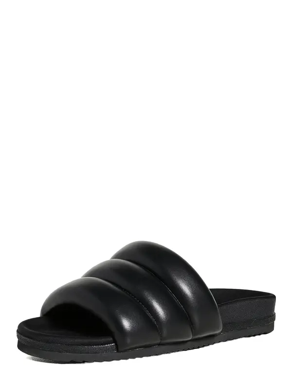 ROAM Puffy Slides - Black