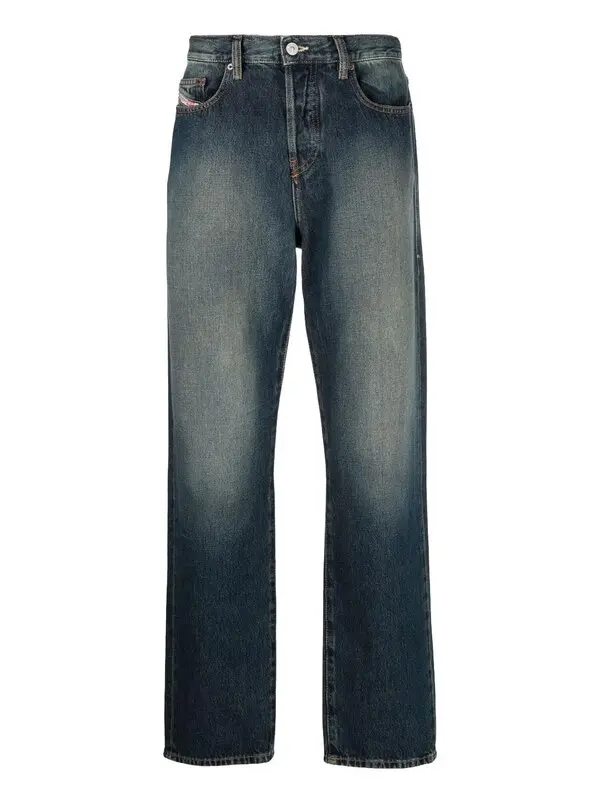 DIESEL® D-viker Straight-leg Jeans - Blue