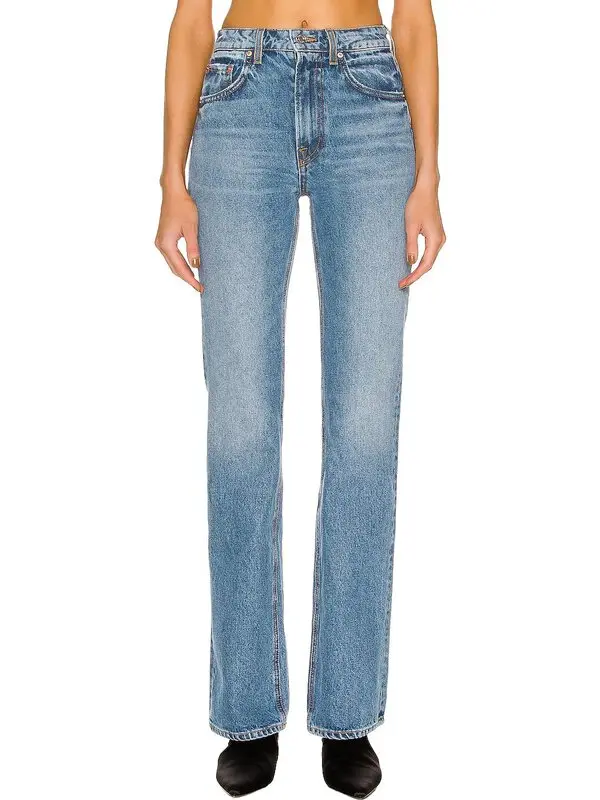 GRLFRND Melanie High-rise Boot-cut Jeans - Lincoln Square