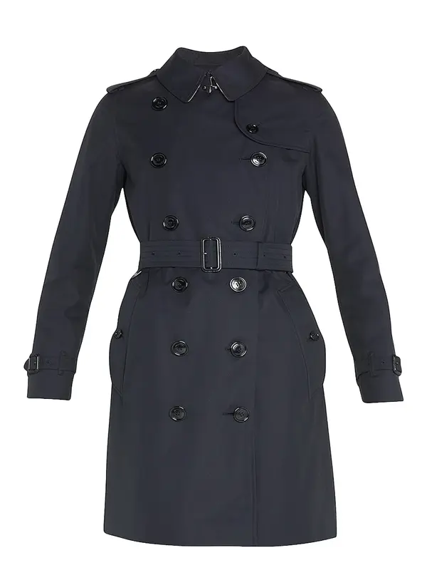Burberry Kensington Heritage Long Trench Coat - Midnight
