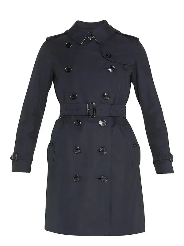 Burberry Kensington Heritage Long Trench Coat - Midnight