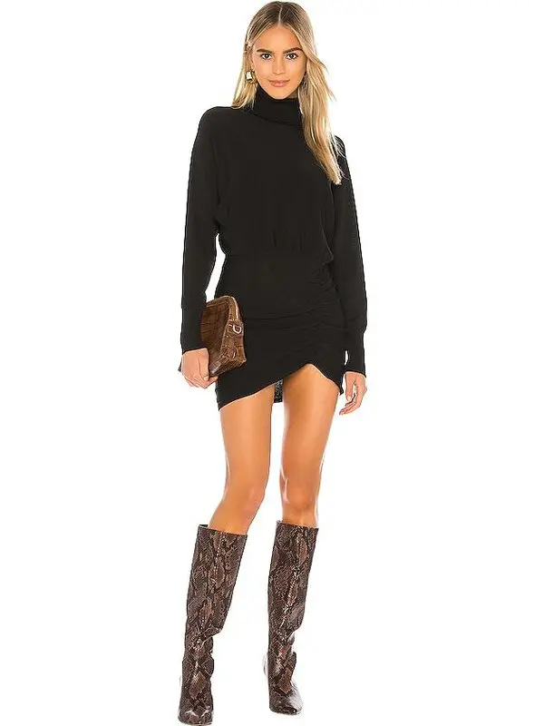 LOVERS AND FRIENDS Kiana Sweater Dress - Black