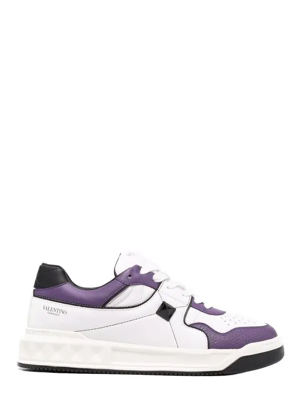 Valentino Garavani One Stud Low-top Sneakers - White
