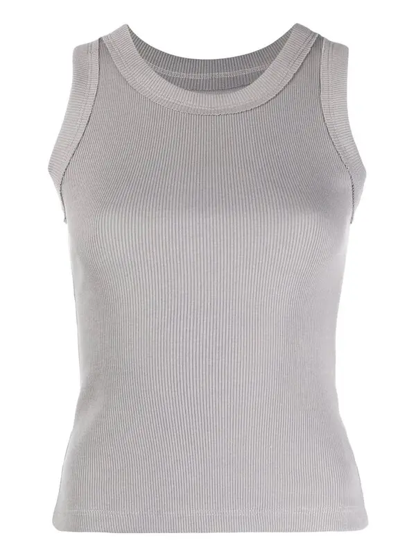 STYLAND Organic Cotton-blend Tank Top - Grey