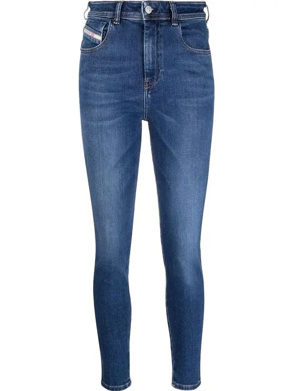 DIESEL® Slandy High-waisted Jeans - Blue