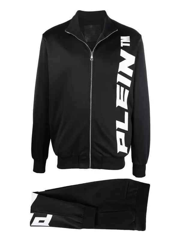 Philipp Plein Logo-print Tracksuit Set - Black